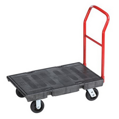 Rubbermaid FG443600BLA | Platform Truck | 24x48" 1000lb Capacity Black ...