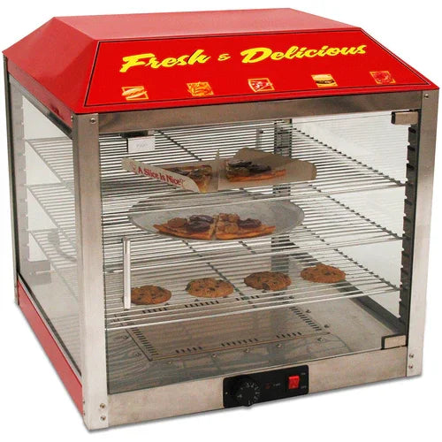BENCHMARK 51048 Hot Food Display Case for Countertop Pass-Thru 23 in W