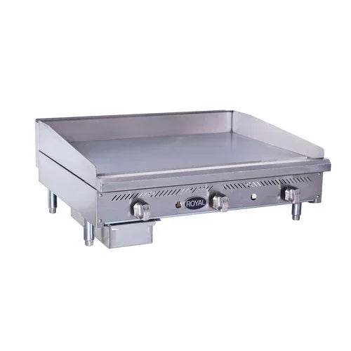 ROYAL RANGE RMG-24 Gas Countertop Griddle: 24-inch Cook...