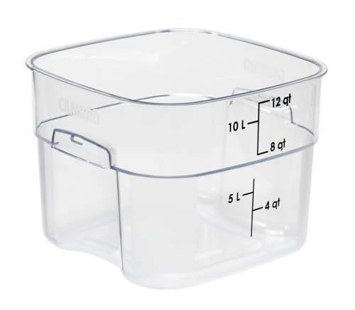 Cambro 12SFSPROCW135 | CamSquarer FreshPro Food Container | 12 qt ...