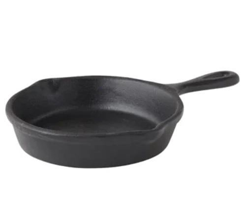 Creative Table MH1406: 4-1/2 oz Cast Iron Pan, 4-inch D...