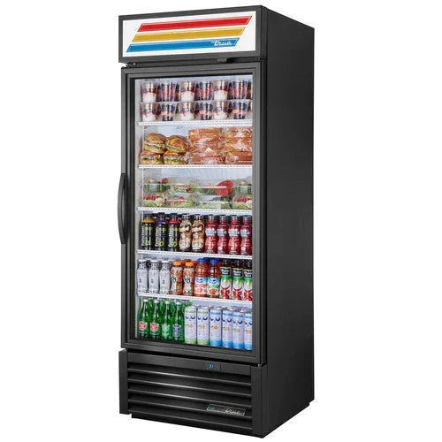 30" True GDM-26-HST-HC Glass Swing Refrigerated Merchandiser with Timer
